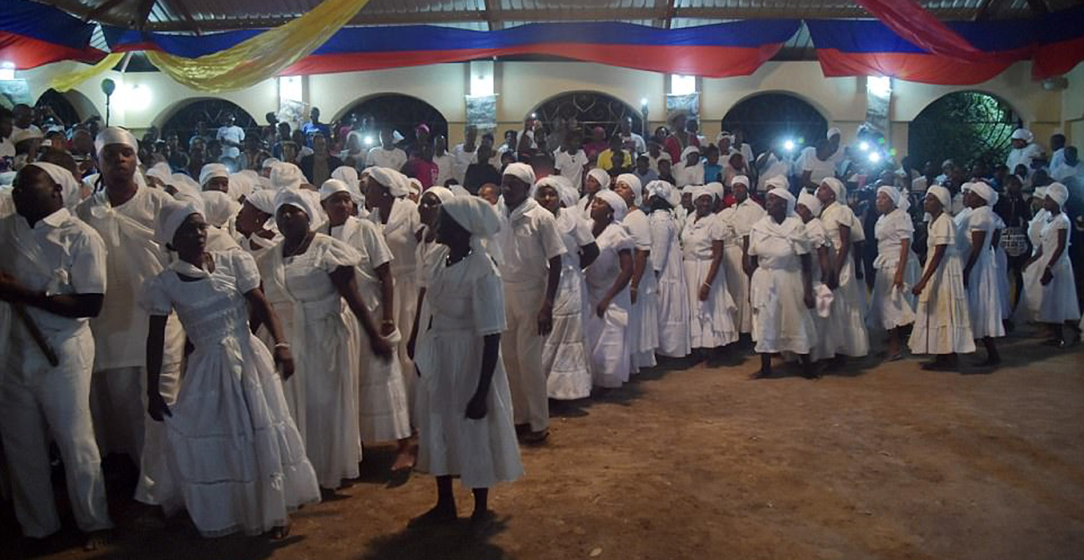 Haiti Voodoo potomitan